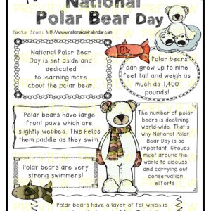 National Polar Bear Day (February 27th) | Lead Joyfully