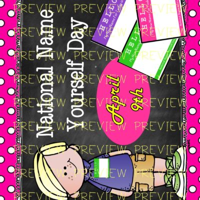 National Name Yourself Day (April 9th) | Lead Joyfully