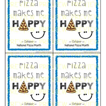 National Pizza Month (October) | Lead Joyfully