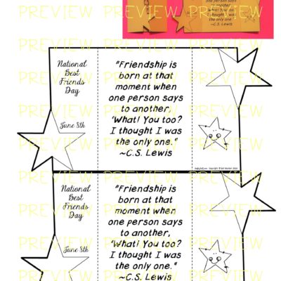 National Best Friends Day (June 8th) | Lead Joyfully