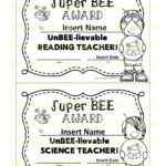 Staff and Teacher Awards (BEE Theme) | Lead Joyfully