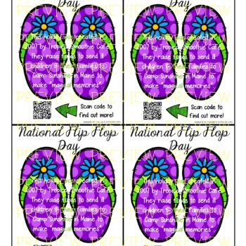 National Flip Flop Day (3rd Friday in June) | Lead Joyfully