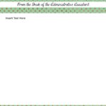 FROM THE DESK OF THE ADMINISTRATIVE ASSISTANT: Stationery with Matching Note Cards | Lead Joyfully
