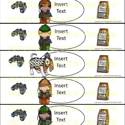 EDITABLE Water Bottle Labels (Detective Theme) | Lead Joyfully