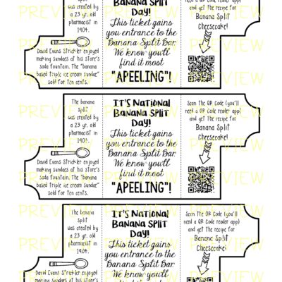 National Banana Split Day (August 25th) | Lead Joyfully