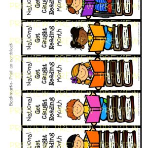 National Get Caught Reading Month (May) | Lead Joyfully