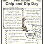 National Chip and Dip Day (March 23rd) | Lead Joyfully